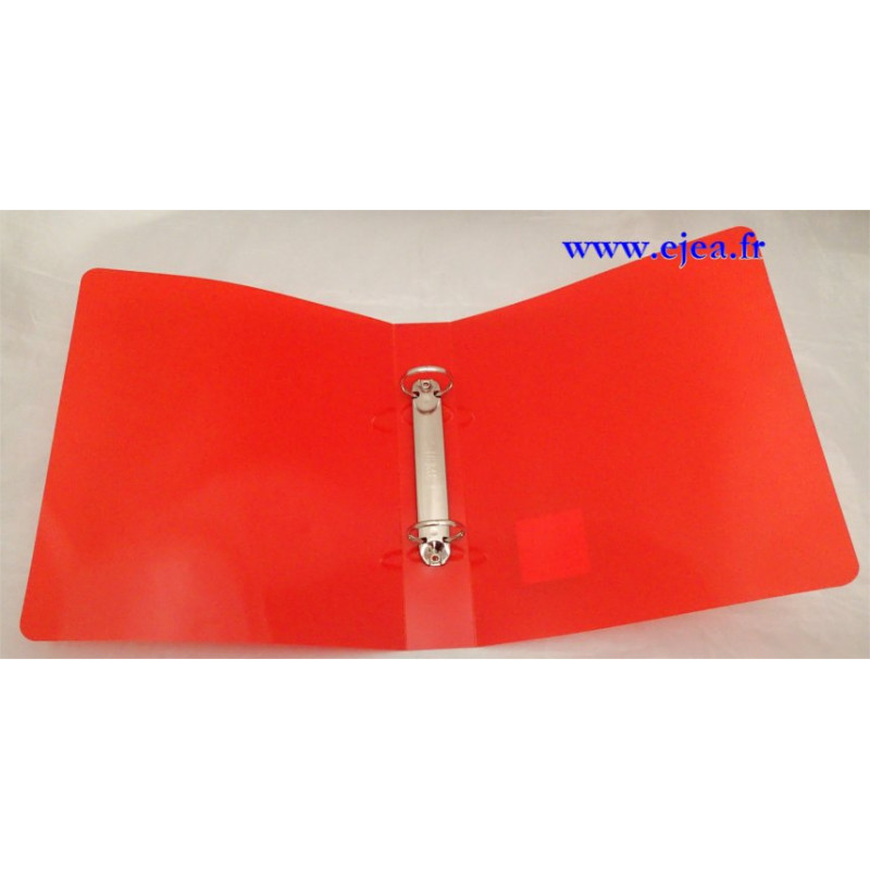 Classeur souple Crystal Rouge PETIT format