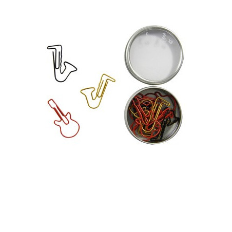 Mini clips Musique 14 mini-trombones