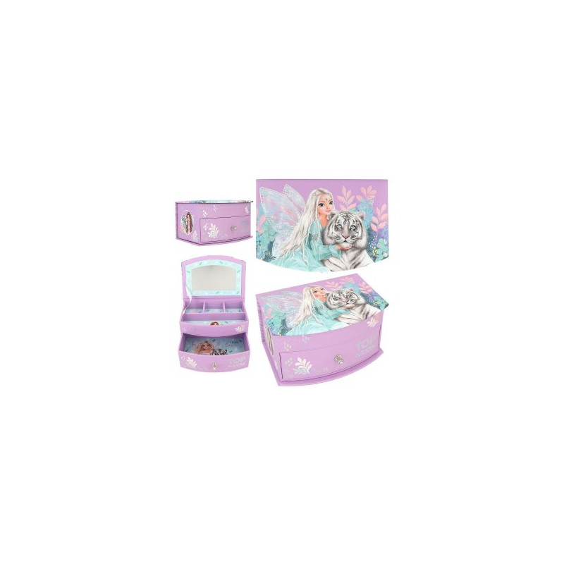 Top Model Fantasy Petit Coffret à bijoux Tigre