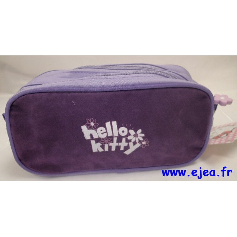 Hello Kitty Trousse double violette
